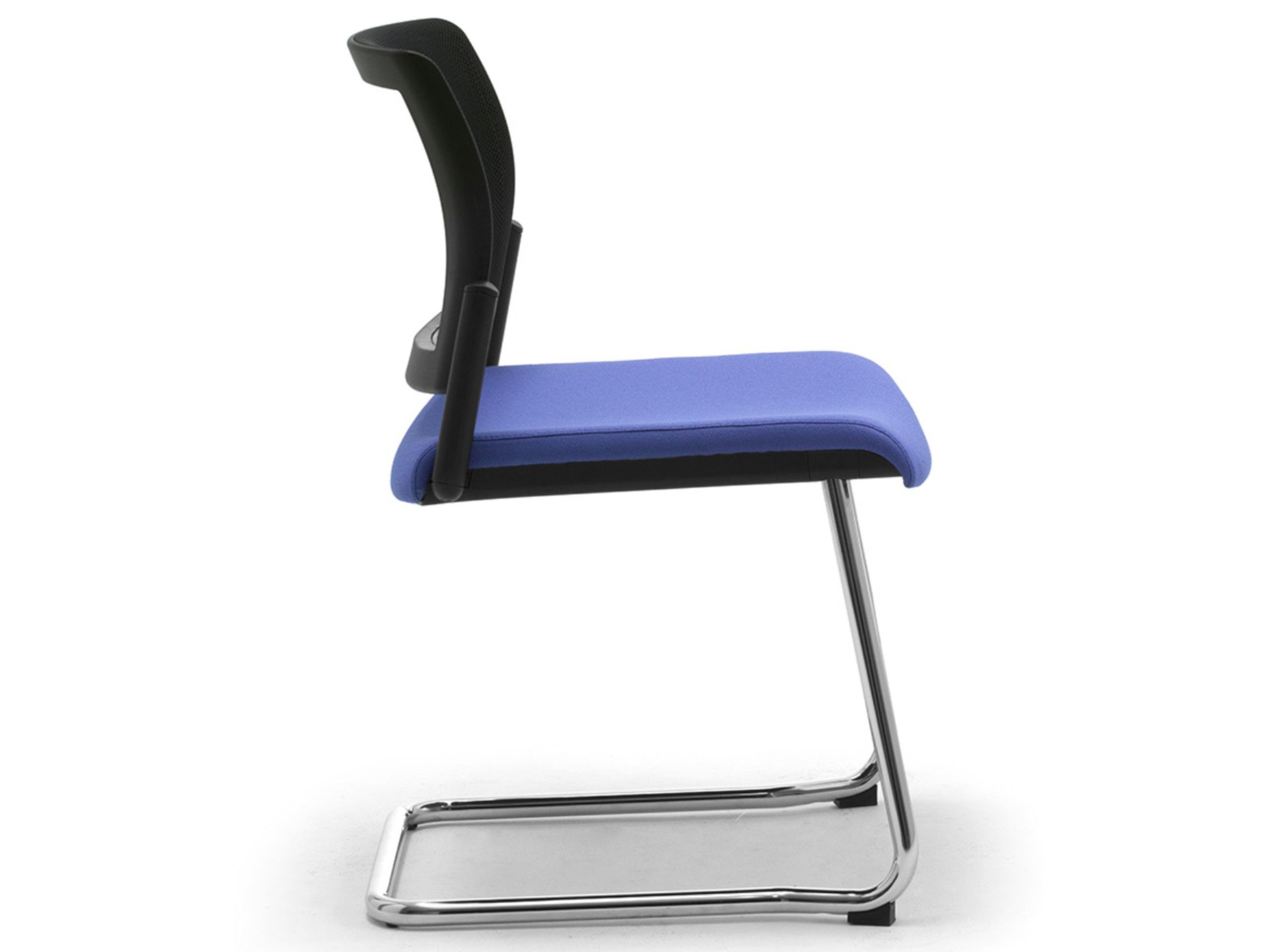 WIKI RE | Cantilever chair Cantilever fabric chair open back By Leyform