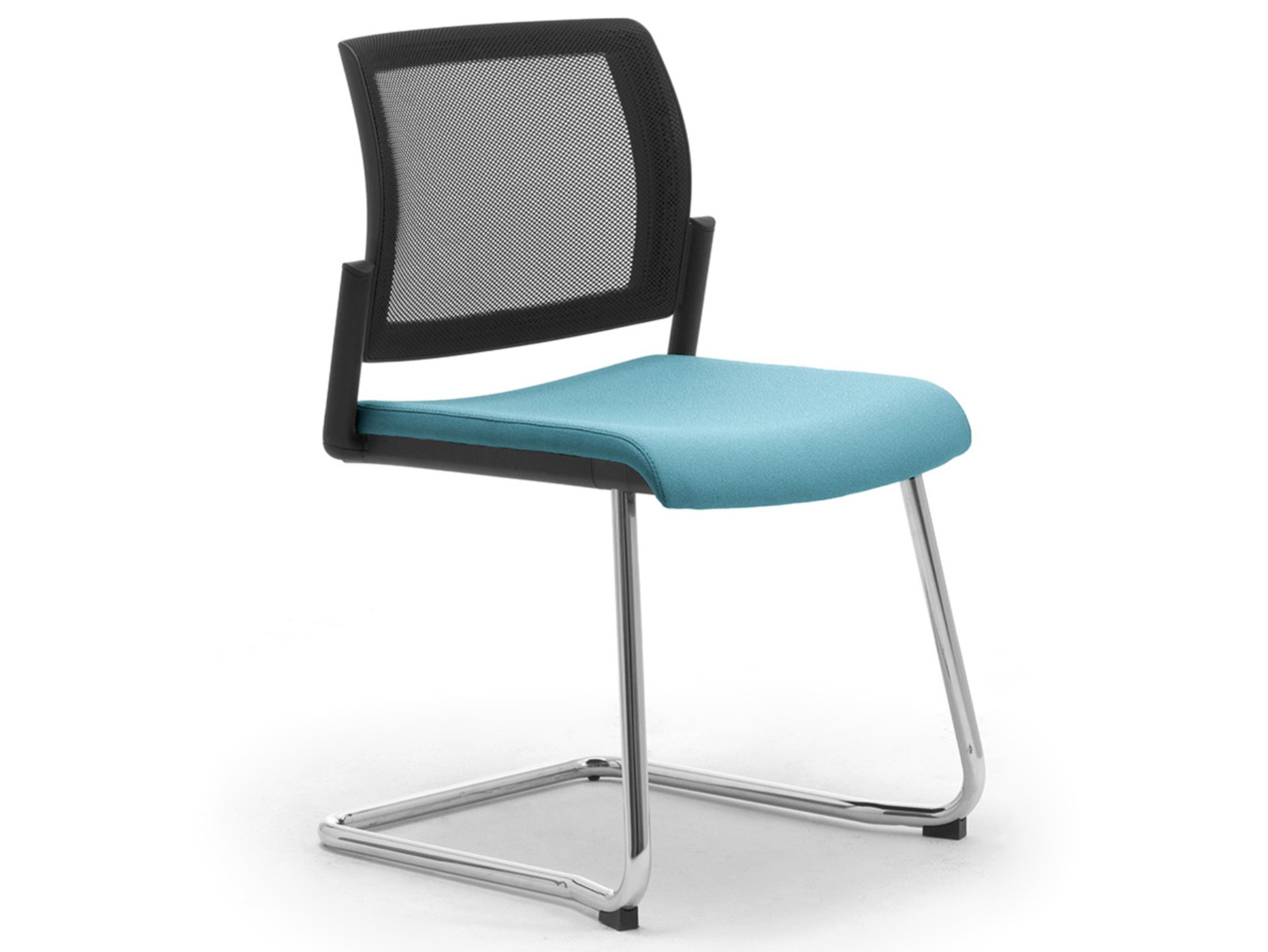 WIKI RE | Cantilever chair Cantilever fabric chair open back By Leyform