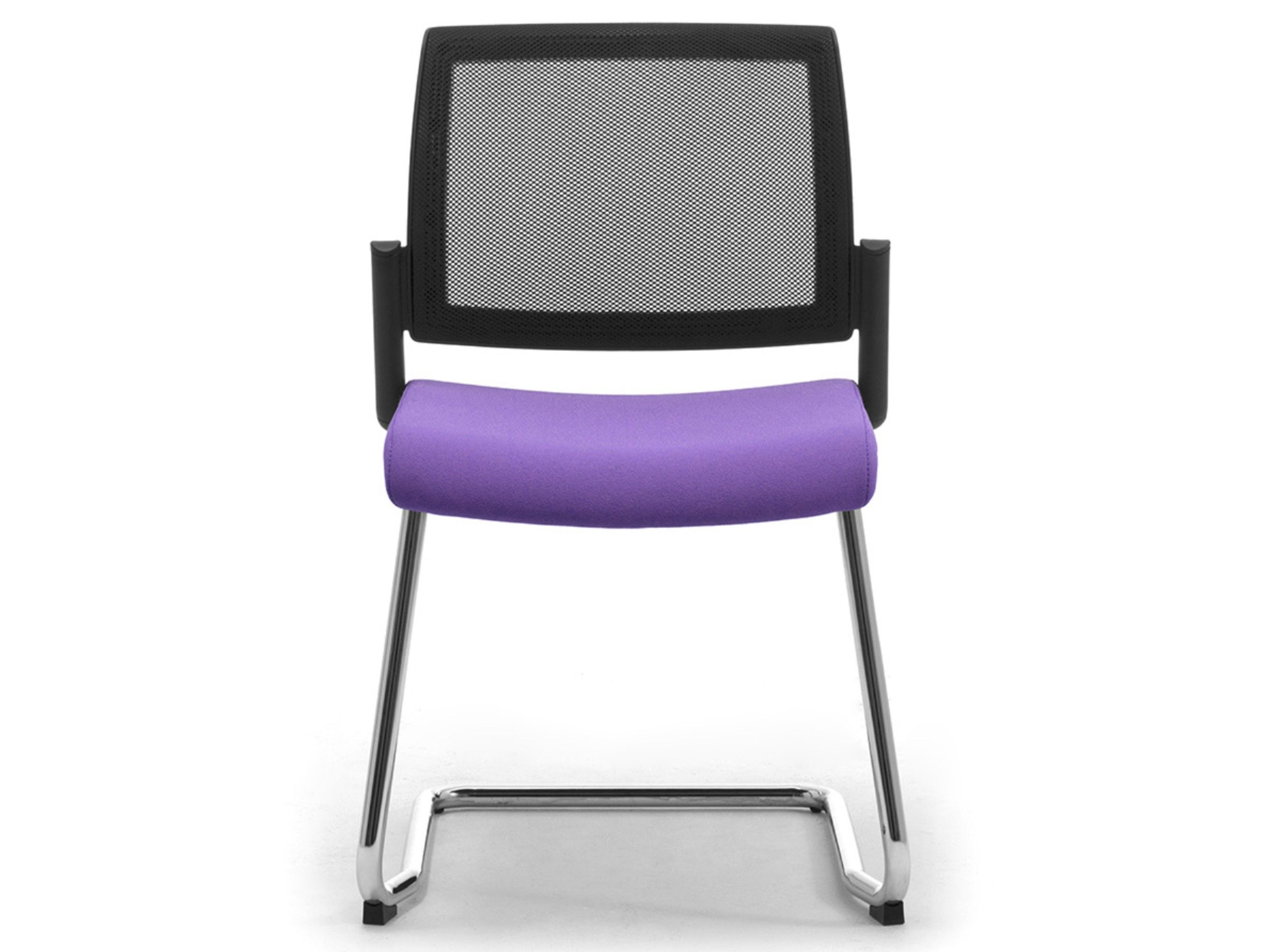 WIKI RE | Cantilever chair Cantilever fabric chair open back By Leyform