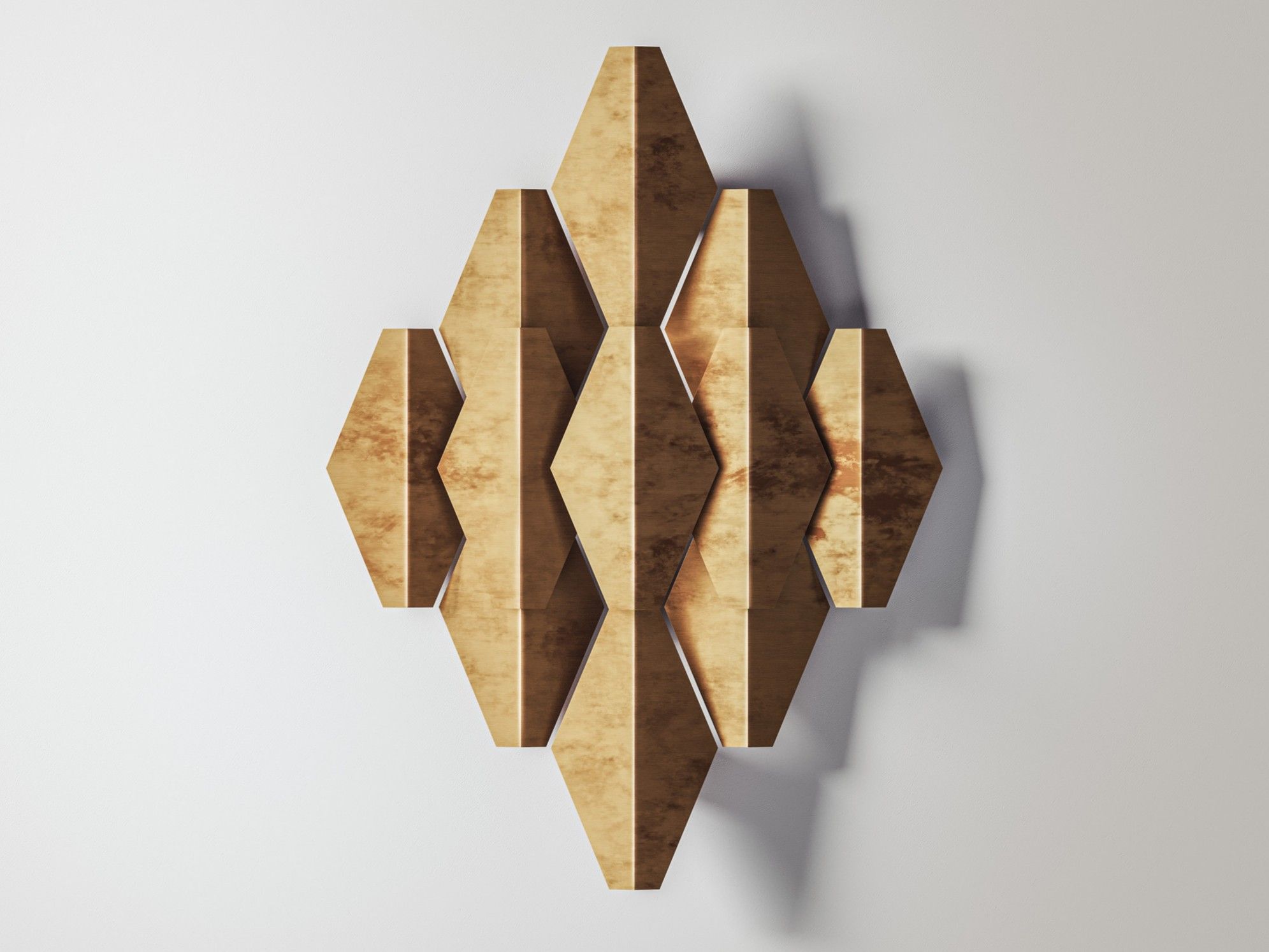 Brass wall lamp WILSON Home Collection By ROSSATO