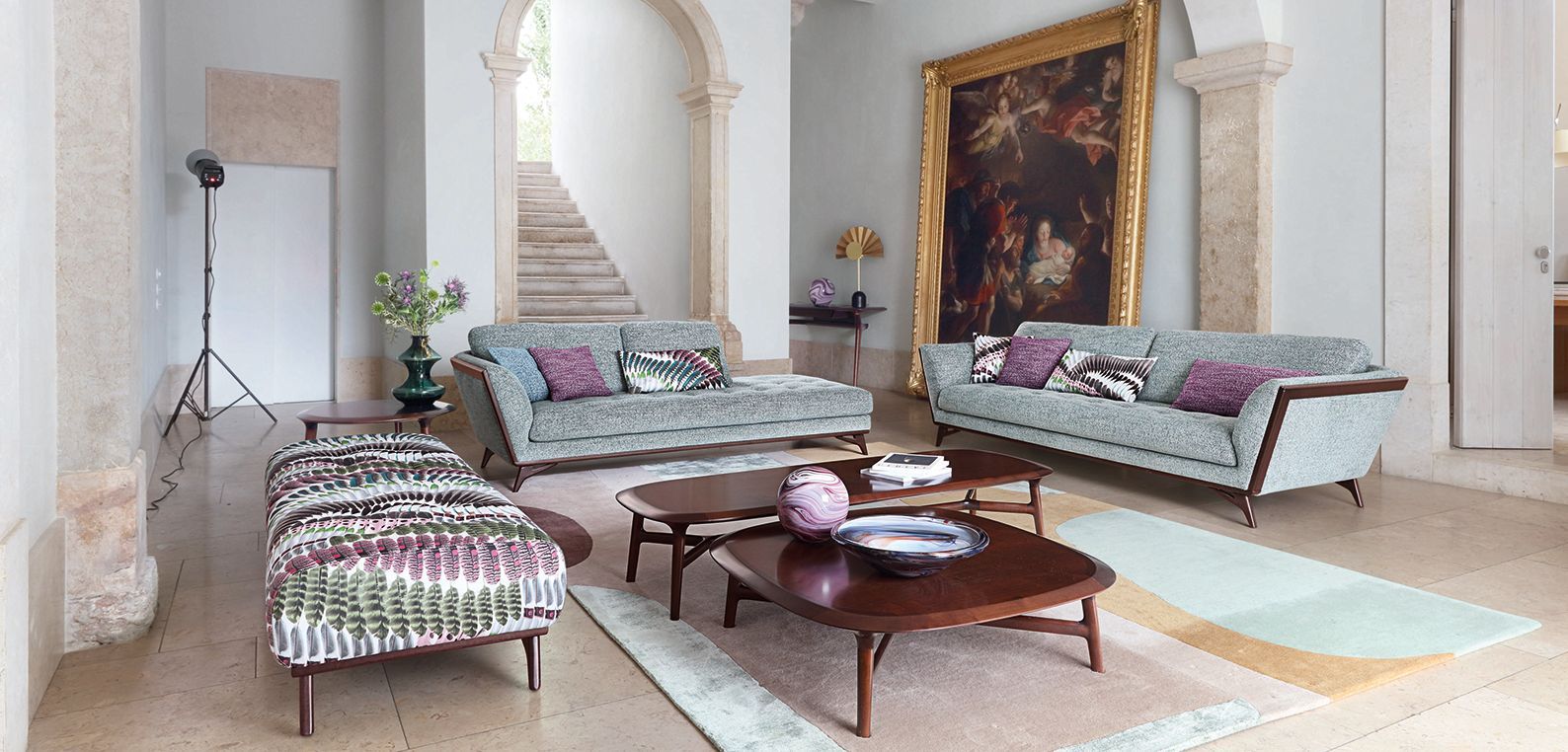 WINCH | Console table Winch Collection By Roche Bobois design Sacha Lakic