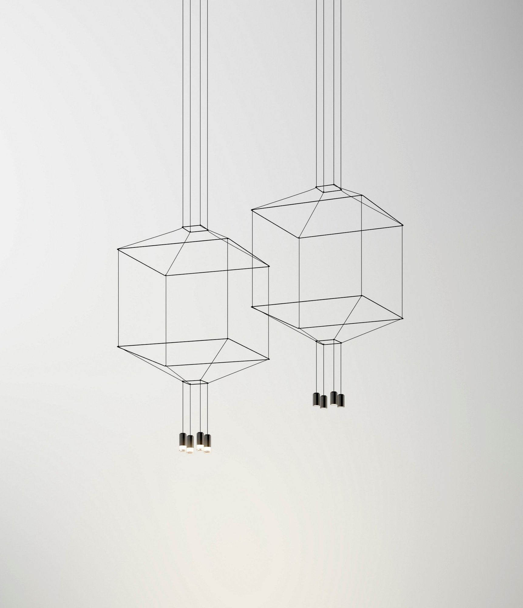 WIREFLOW 4 pendant lamp By Vibia