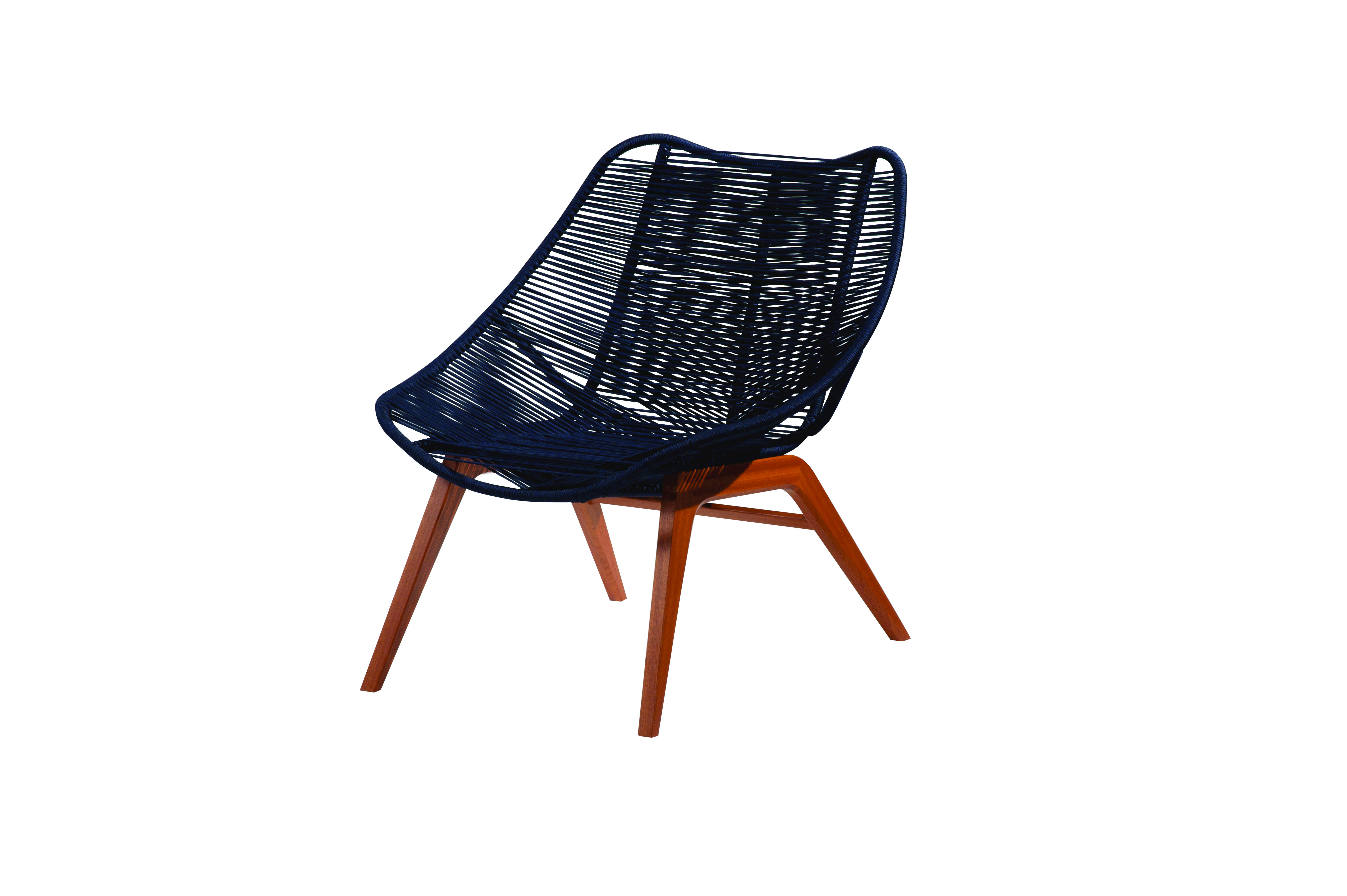 Cord garden armchair WISHBONE OUTDOOR By ROCHE BOBOIS design Fritsch ...