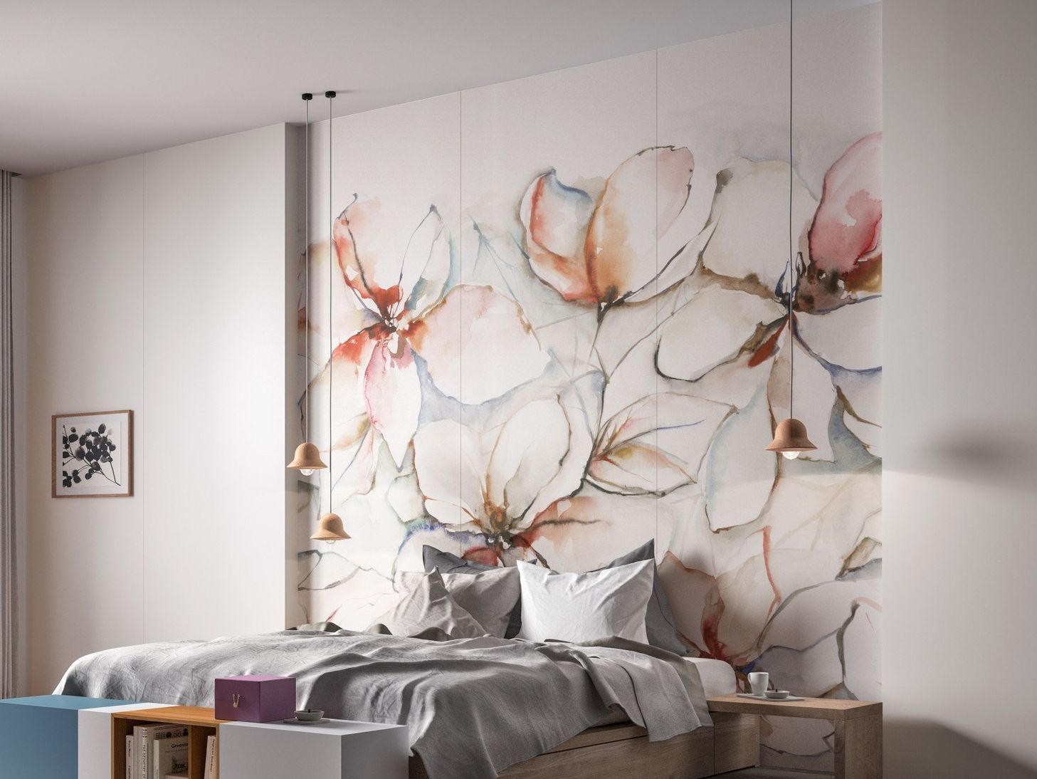 Indoor porcelain stoneware wall tiles WONDERWALL - LOTUS By COTTO D'ESTE