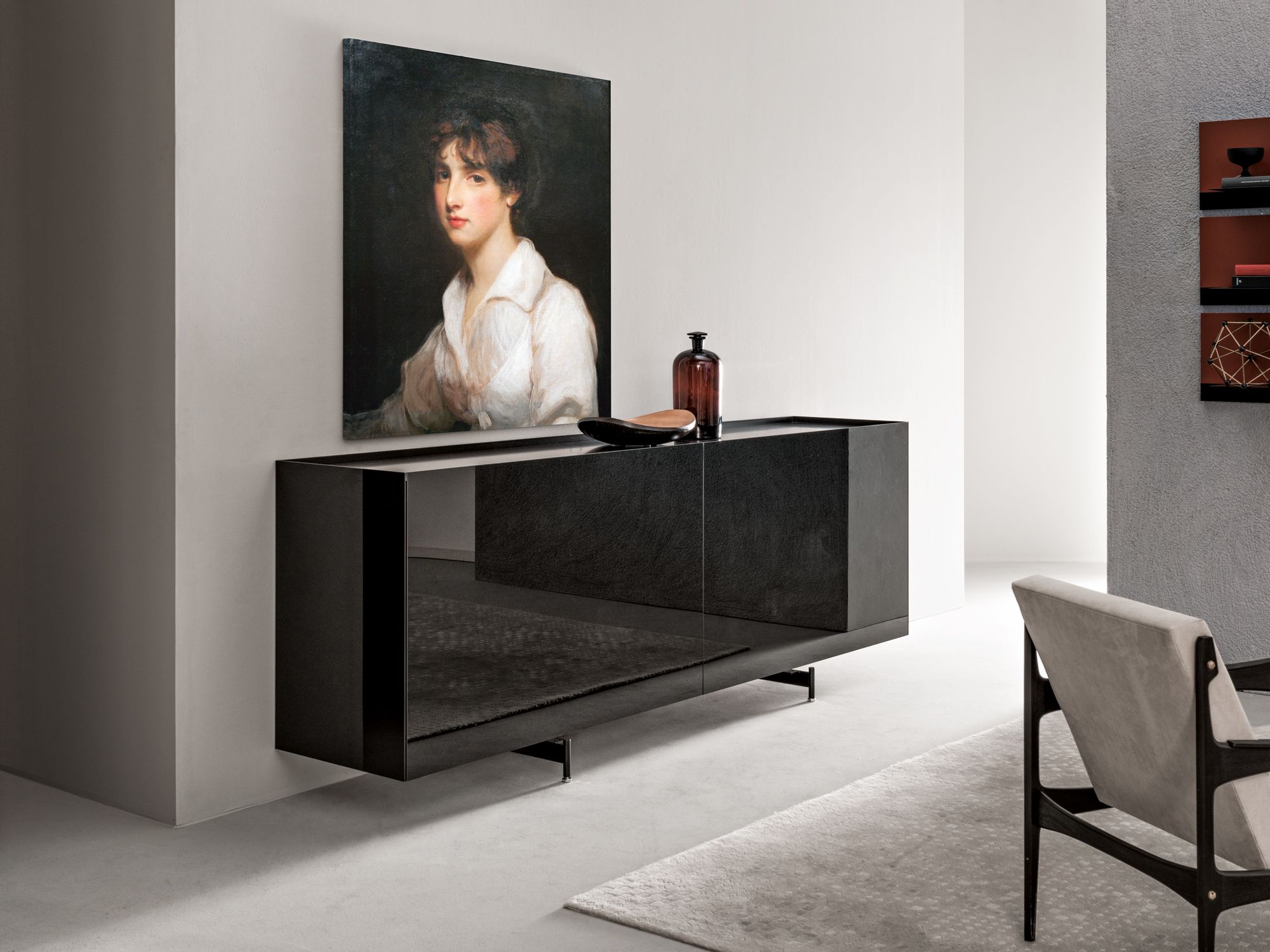 ATELIER | Wood and glass sideboard Atelier Collection By Capo d’Opera ...