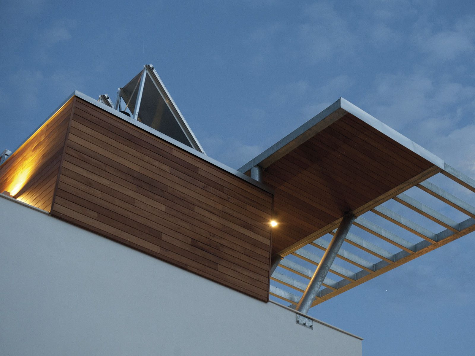 Wooden Façades and Ceiling Wood panel for facade By Ravaioli Legnami