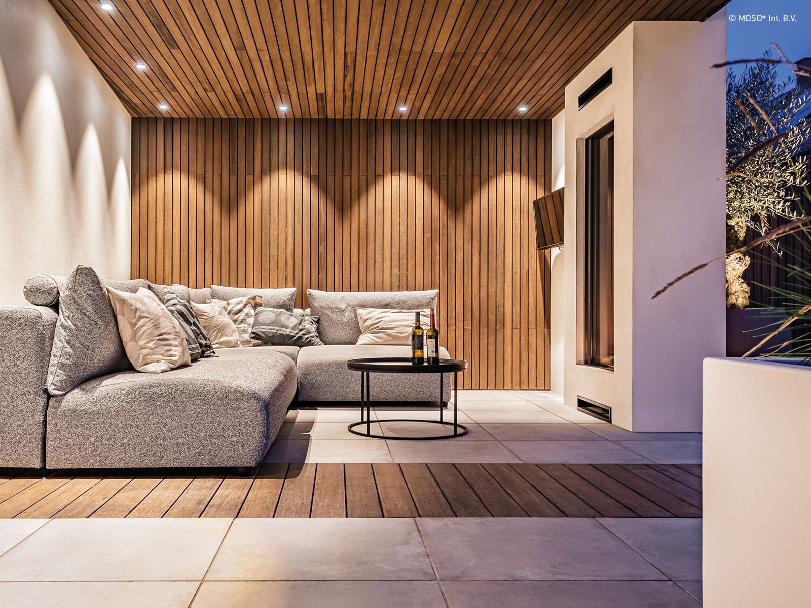 Grad® installation system Wood panel for facade By Ravaioli Legnami