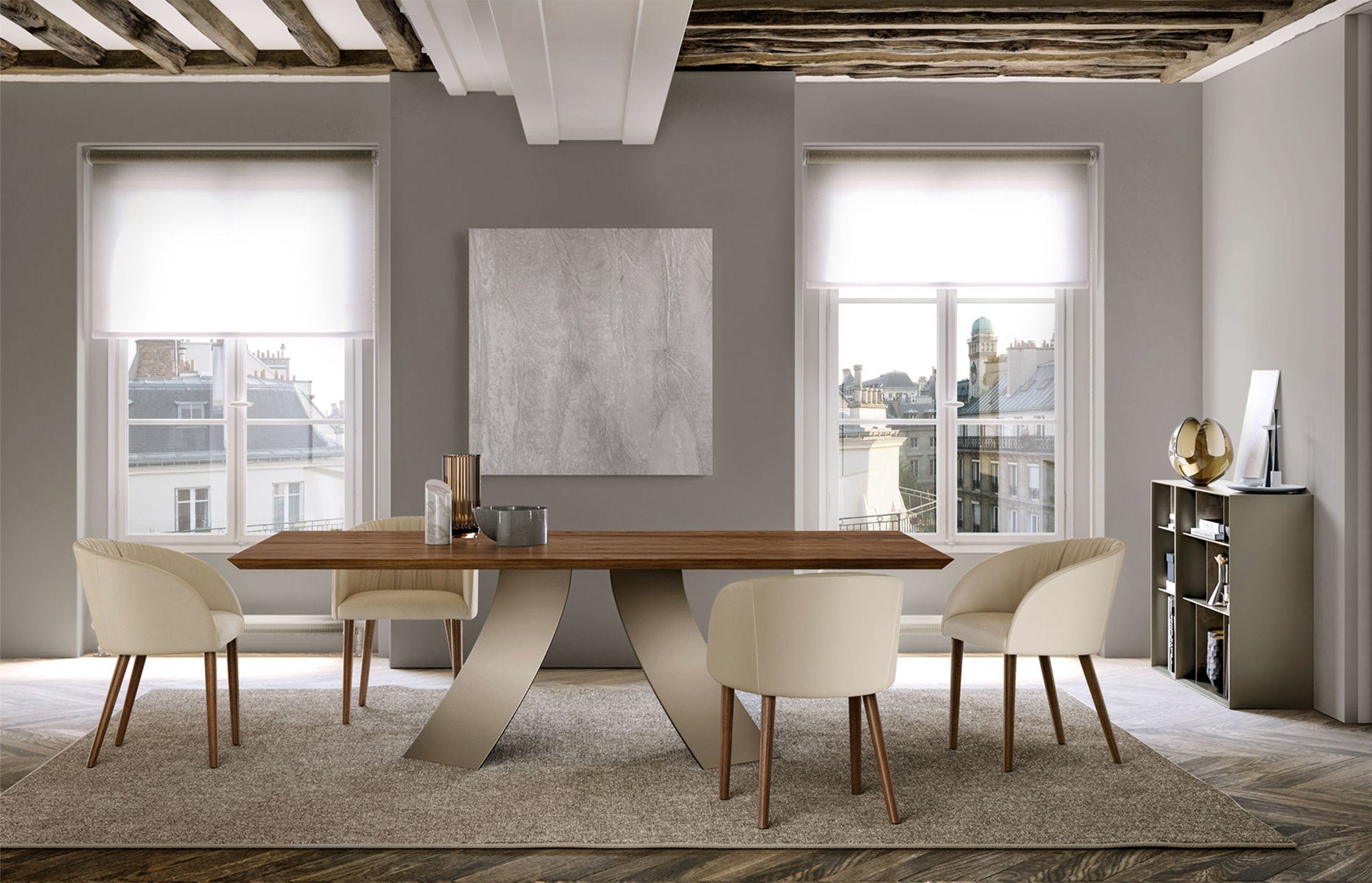 TWIST | Wooden table By EFORMA design Moom