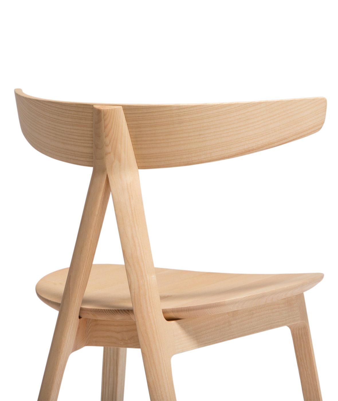 COMPASS | Wooden chair By Vergés design Estudi Manel Molina
