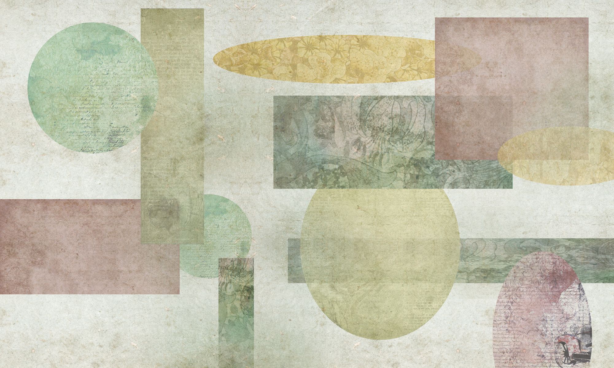 GEOMETRICA ANNI 20 壁纸 By Carta da Parati Artistica