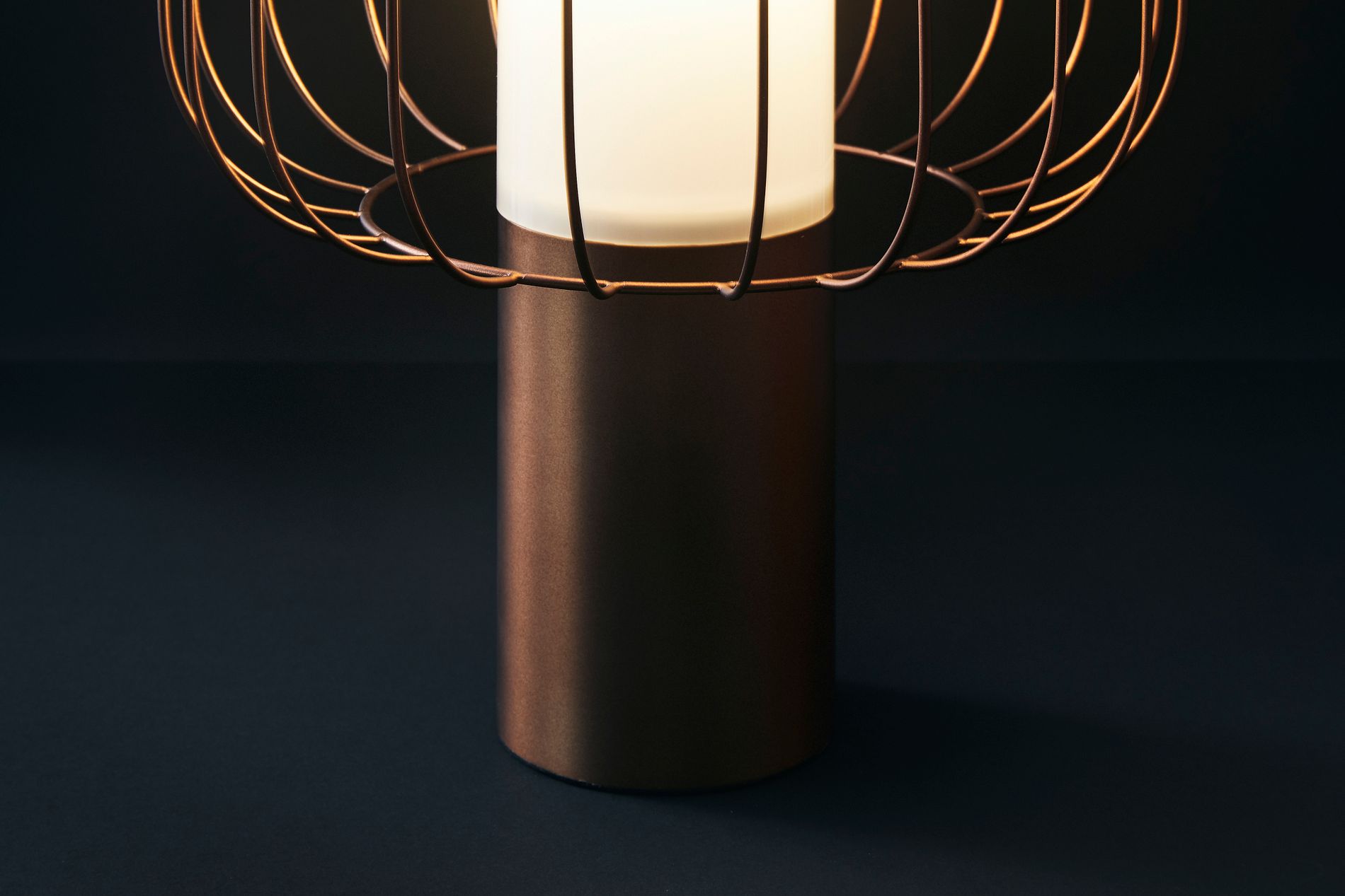 Brass table lamp YOU By Listen Communication design Sangyoon Kim