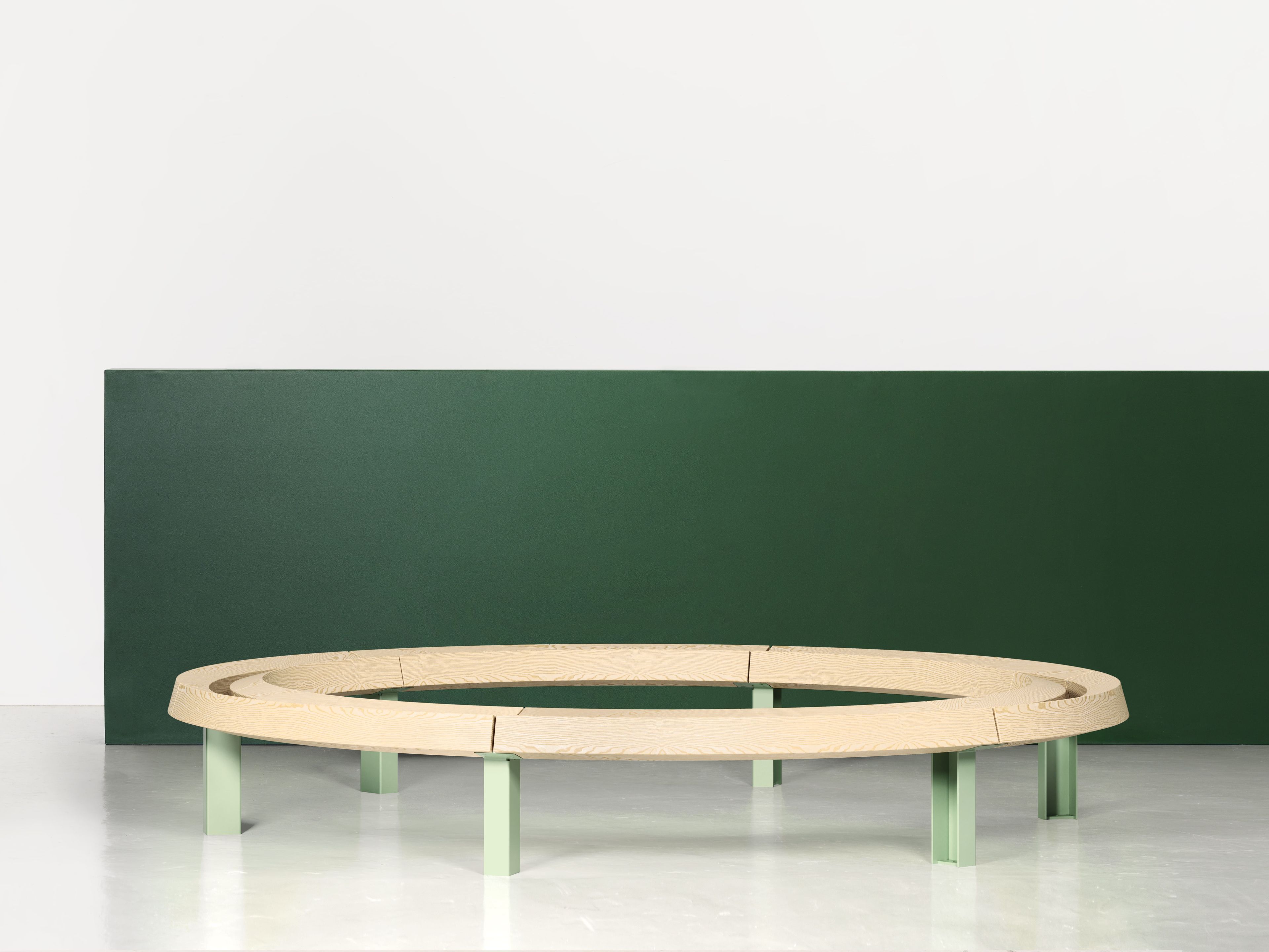 YPSILON | Round bench By VESTRE design Daniel Rybakken