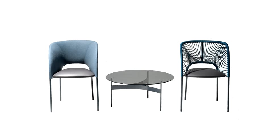 YUMI Chair with armrests and woven back By Moroso | design Bendtsen ...