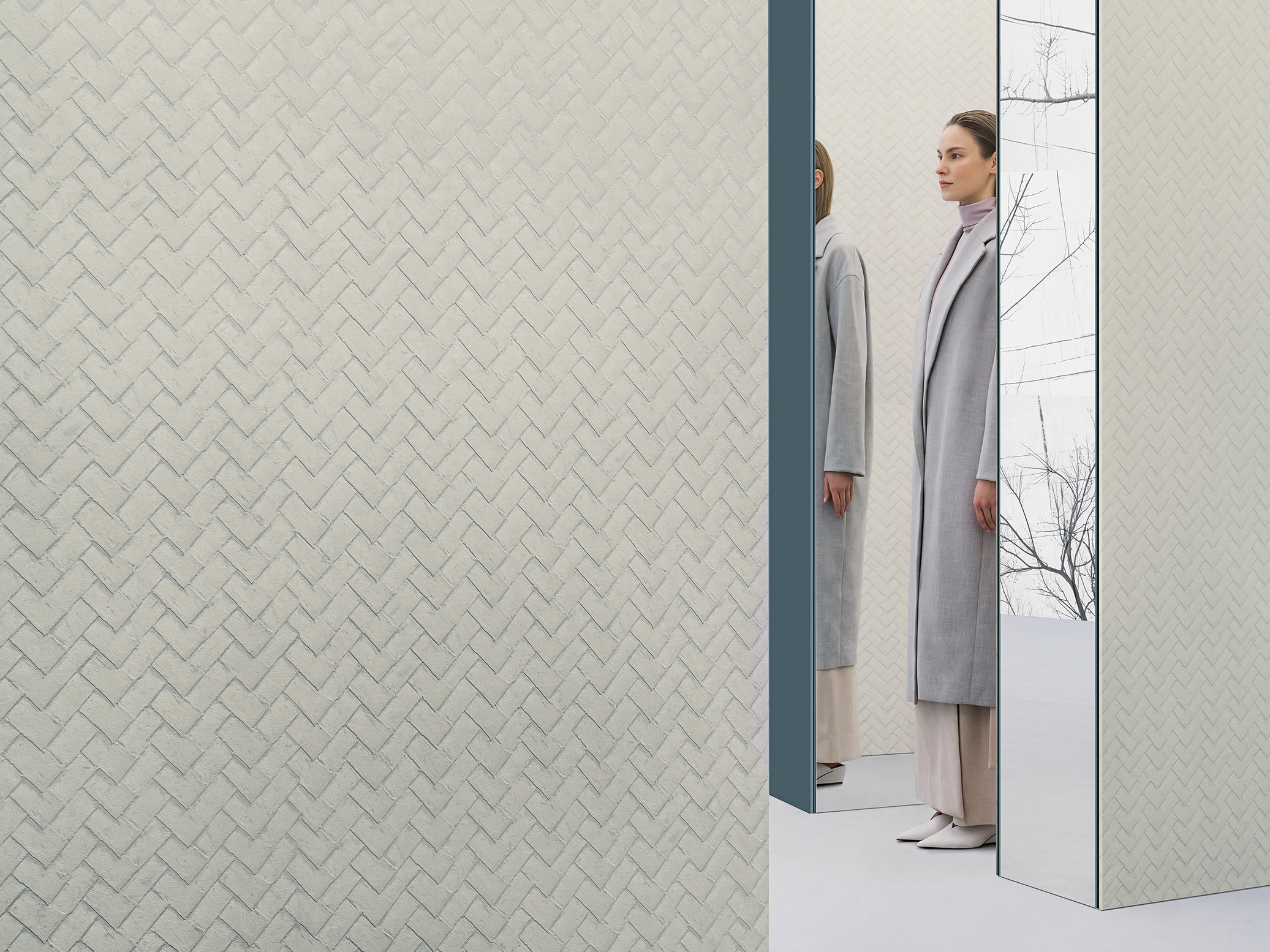 ESSENTIAL WALLPAPER 2018 Relief wallpaper By Wall&decò | design Studiopepe