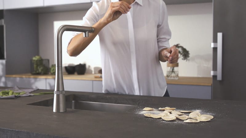 Countertop 1 hole kitchen mixer tap ZEDRA SMARTCONTROL Zedra Collection ...