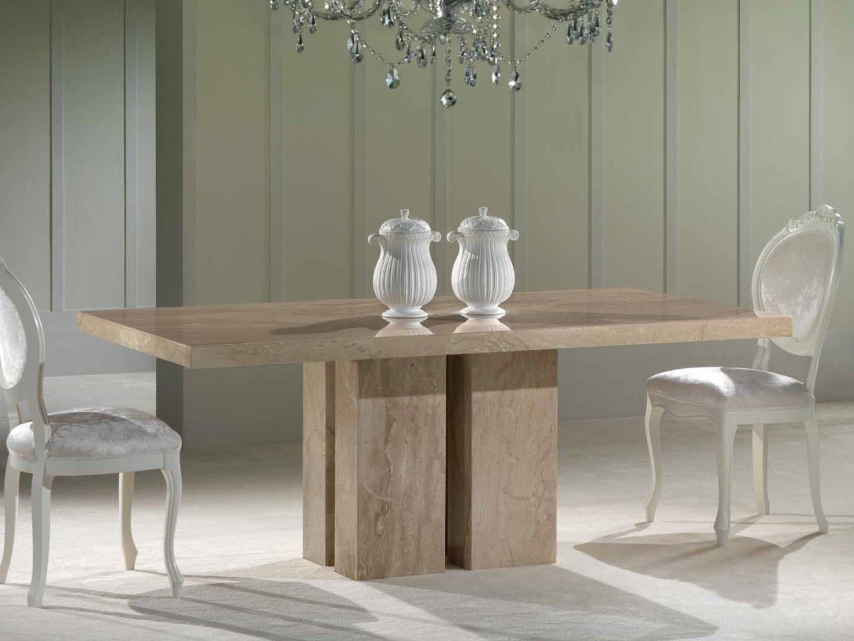 CLASSIC Table rectangulaire en marbre By International Marmi