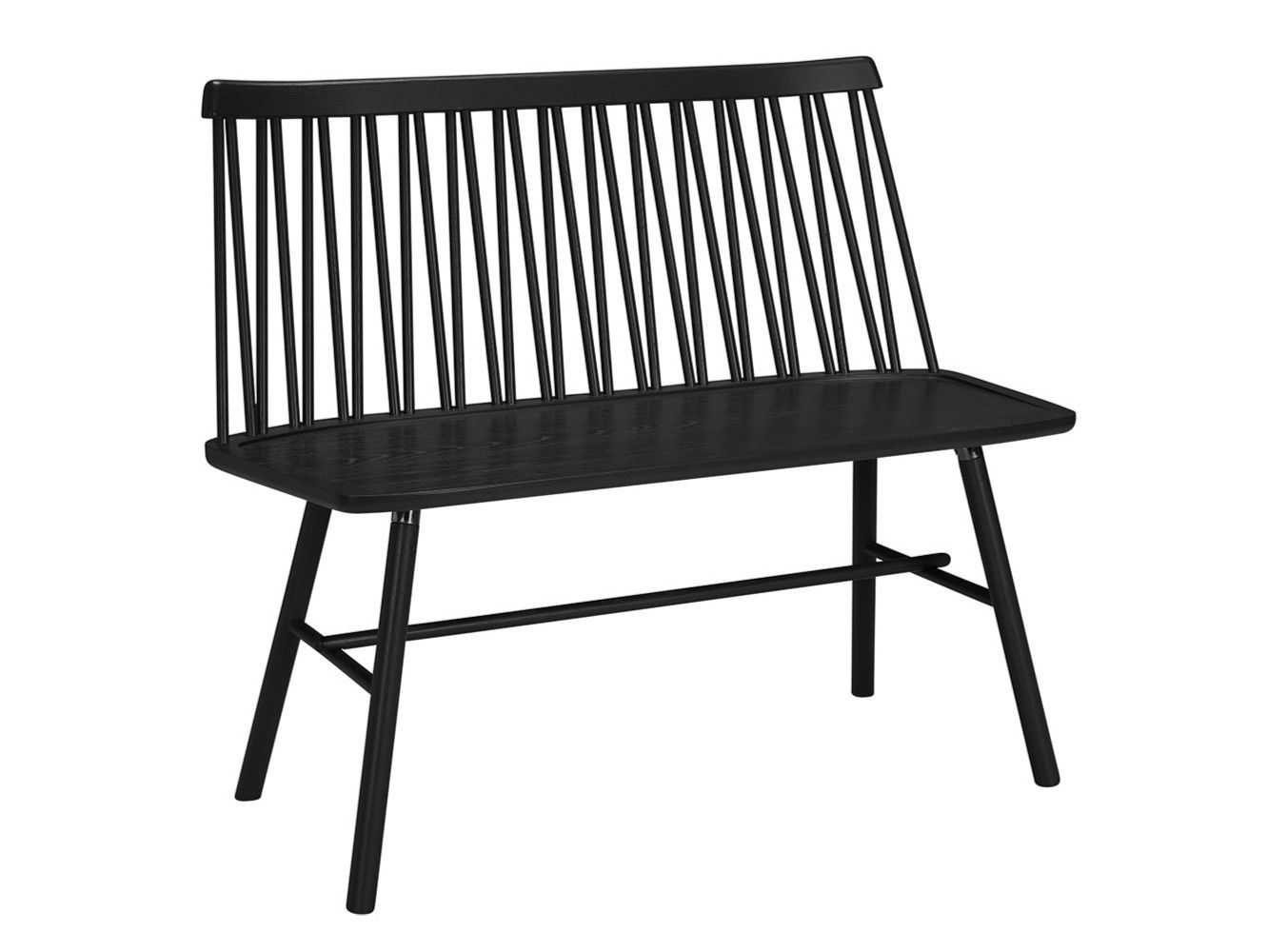ZIGZAG 660S | Solid wood bench Ash bench with back By Hans K | design ...