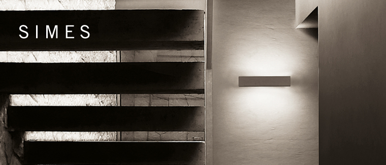 Simes illumina con il cemento: applique Concrete