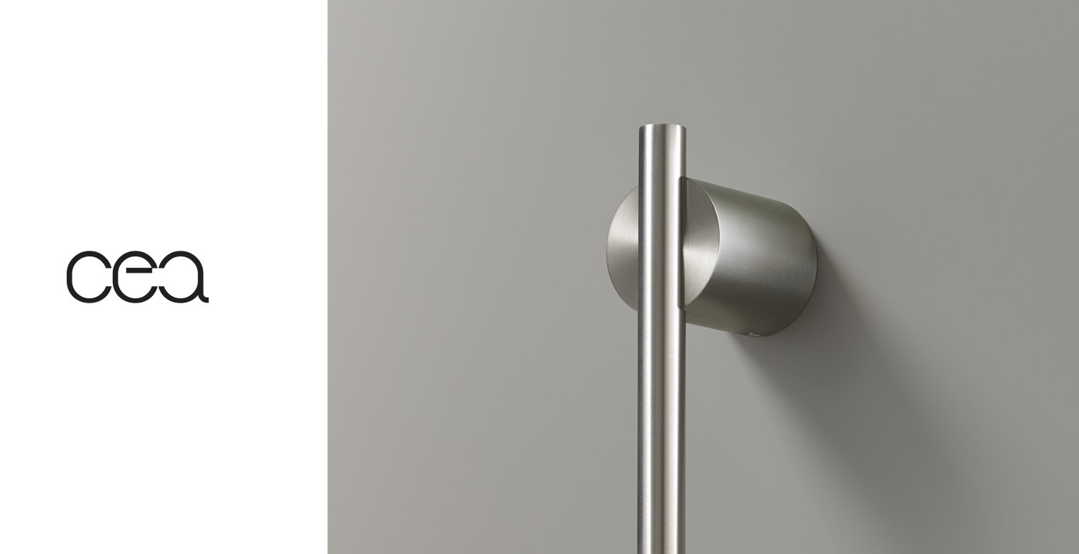 Electric modular stainless steel towel warmer Equilibrio by Ceadesign