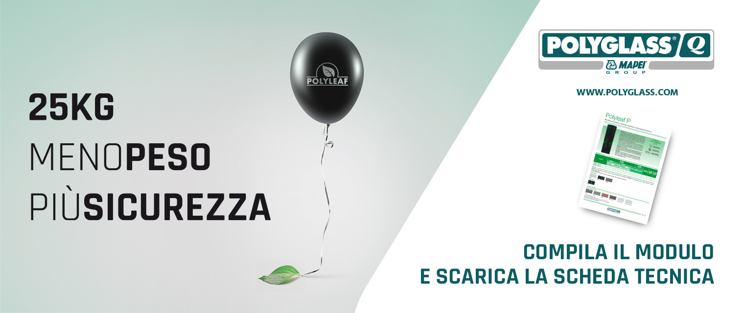 Membrana impermeabilizzante ultra leggera Polyleaf