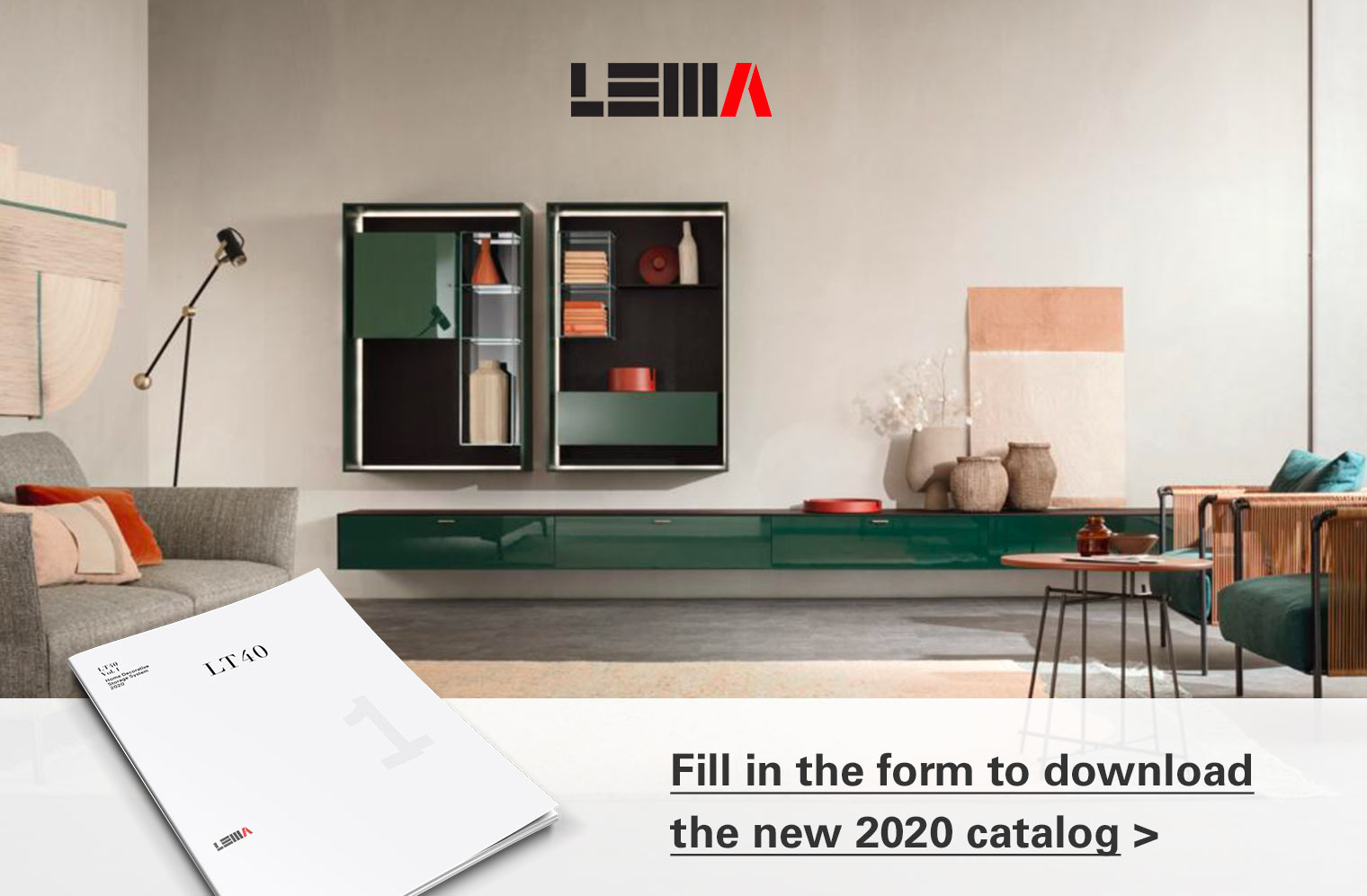 Lema LT40: the modular system for any living context