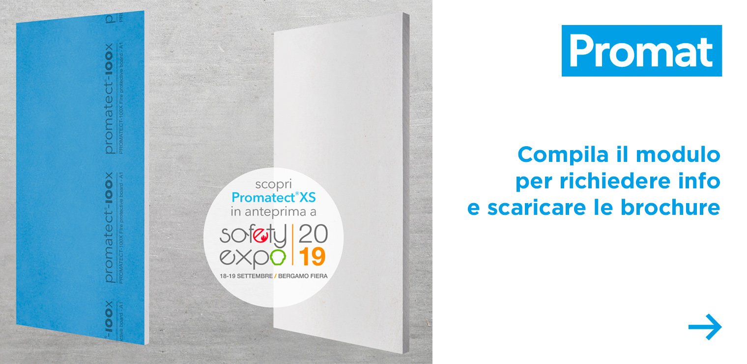 Lastre antincendio Promat per la compartimentazione e la protezione ...
