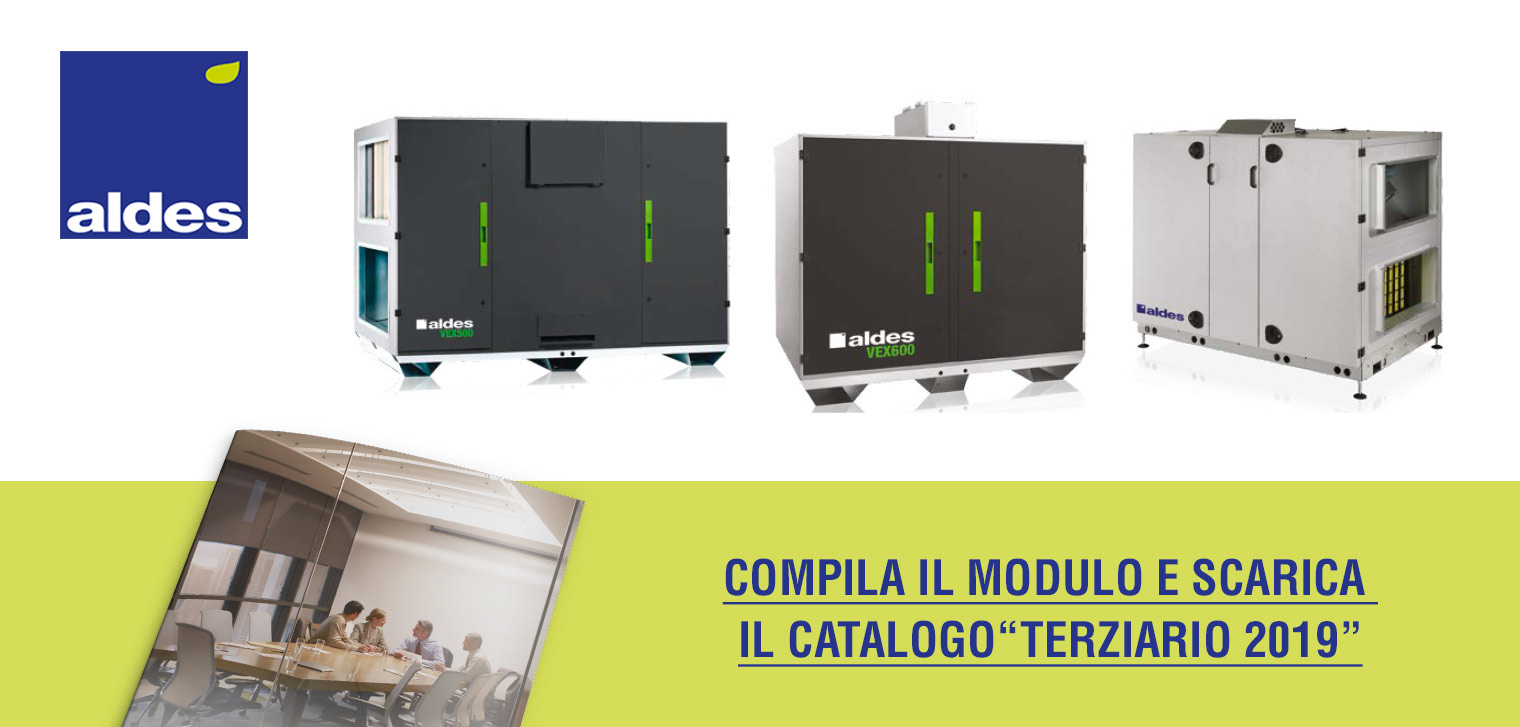 Soluzioni di ventilazione e trattamento aria: VEX Aldes