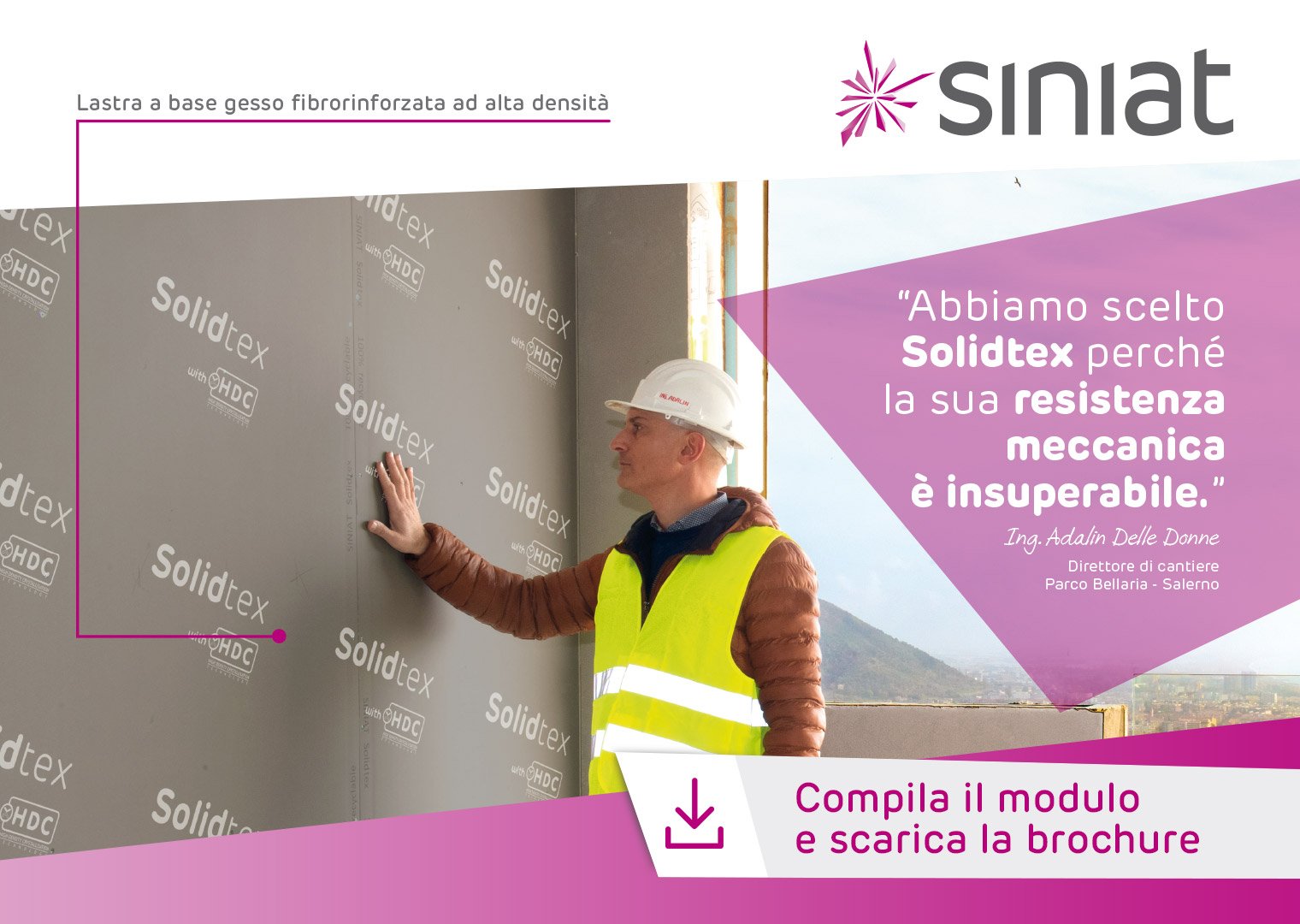 Pareti a secco ad alta densità Solidtex: resistenza meccanica insuperabile e isolamento acustico