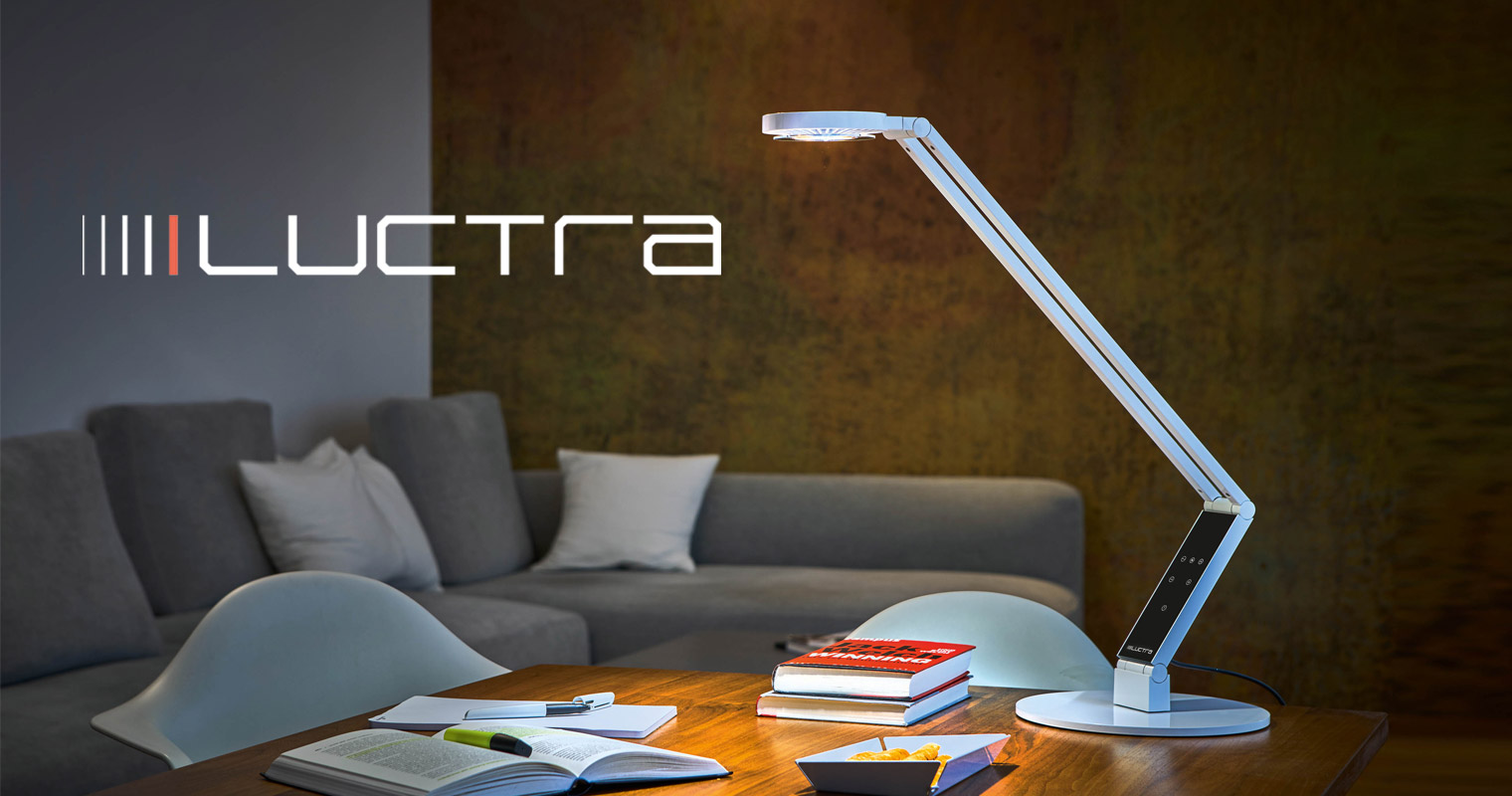Luctra Home Office: the right lighting for your smart working