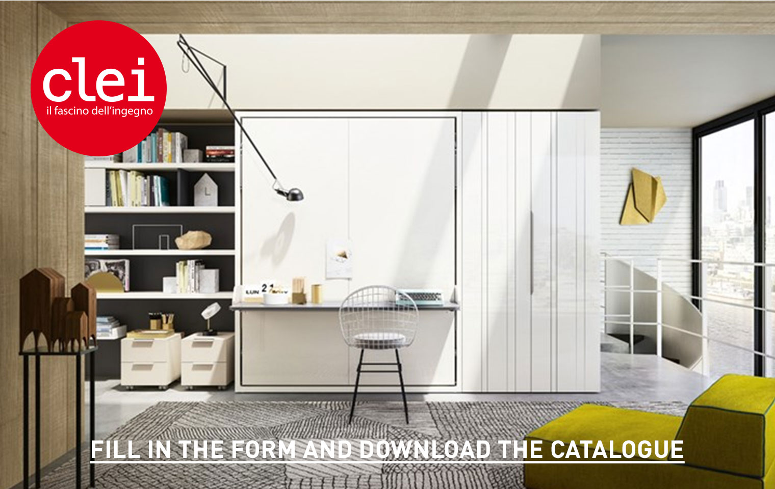 Multi-functional furnitures for your smart working: Clei