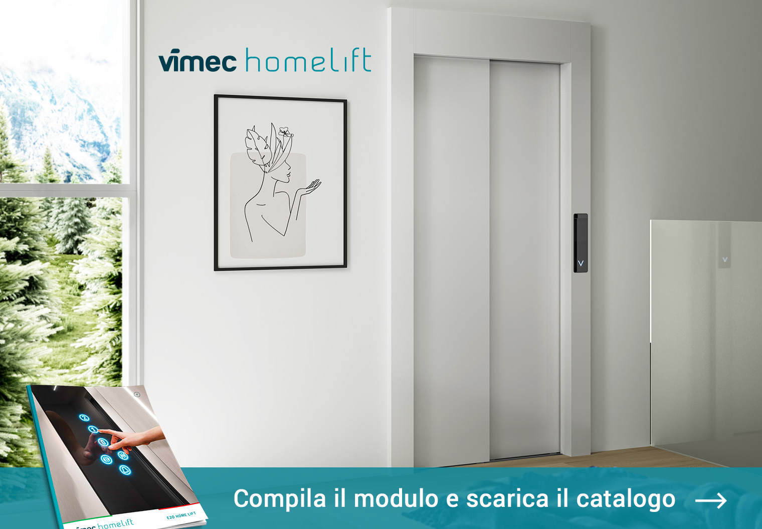 Vimec Home Lift E20: ecosostenibilità, innovazione e tecnologia Made in ...