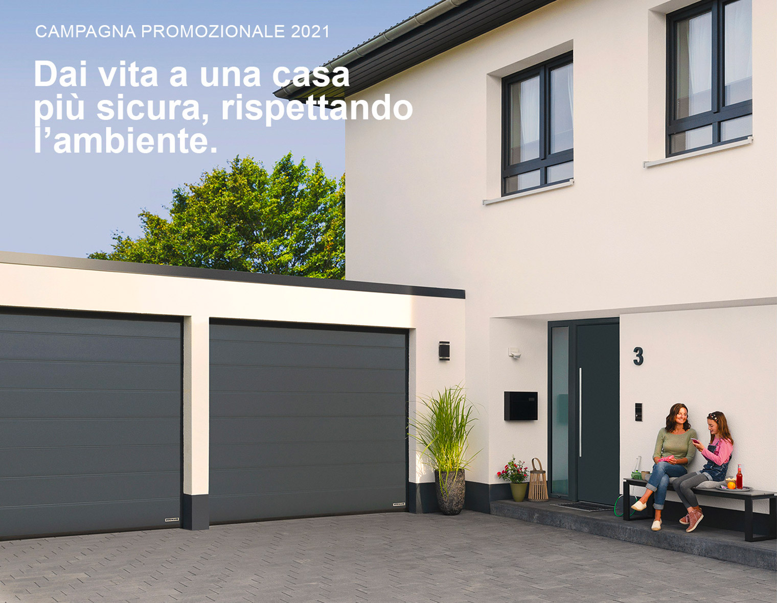 Porte e portoni Hormann: nuova campagna promozionale 2021