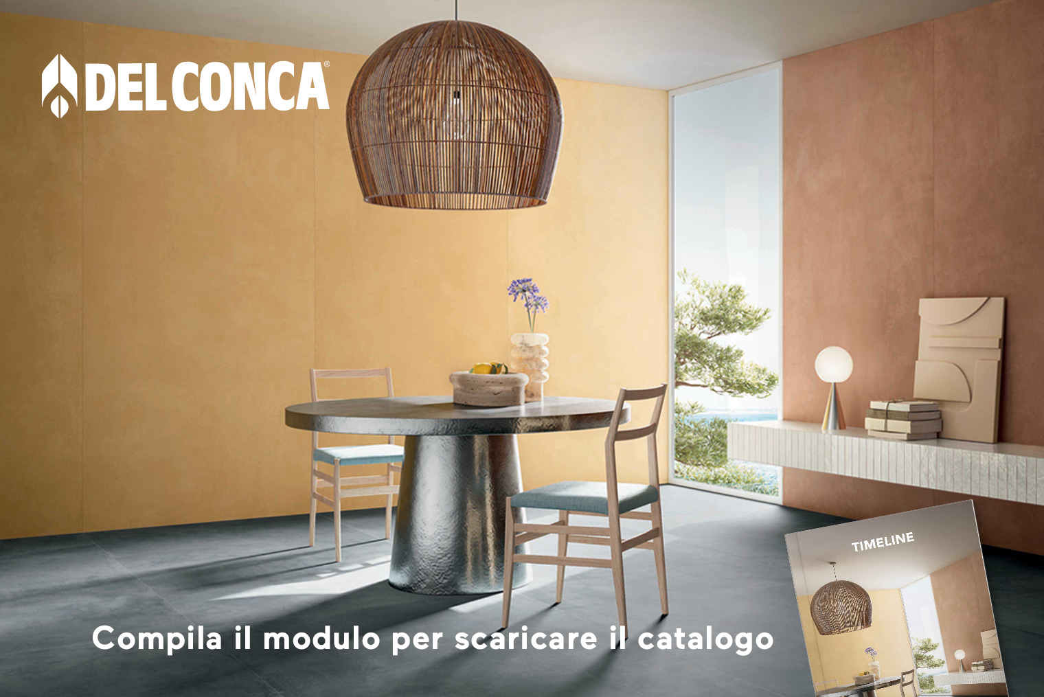 Ceramica del Conca Timeline: il cemento diventa industrial chic