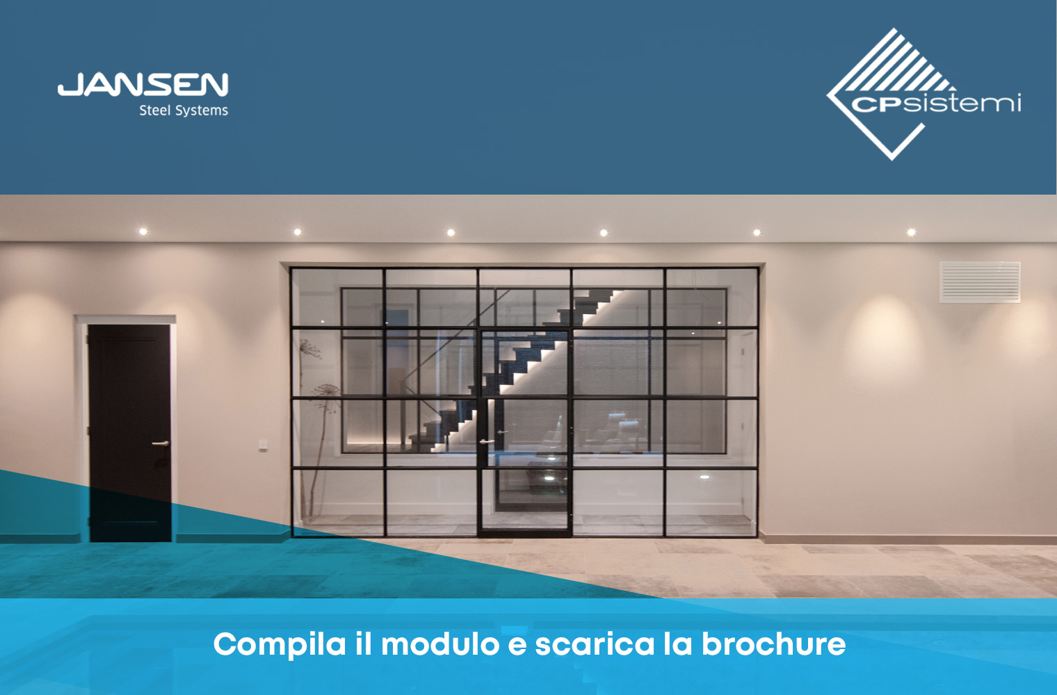 Profili in acciaio Jansen Art'15 per uno spazio senza precedenti