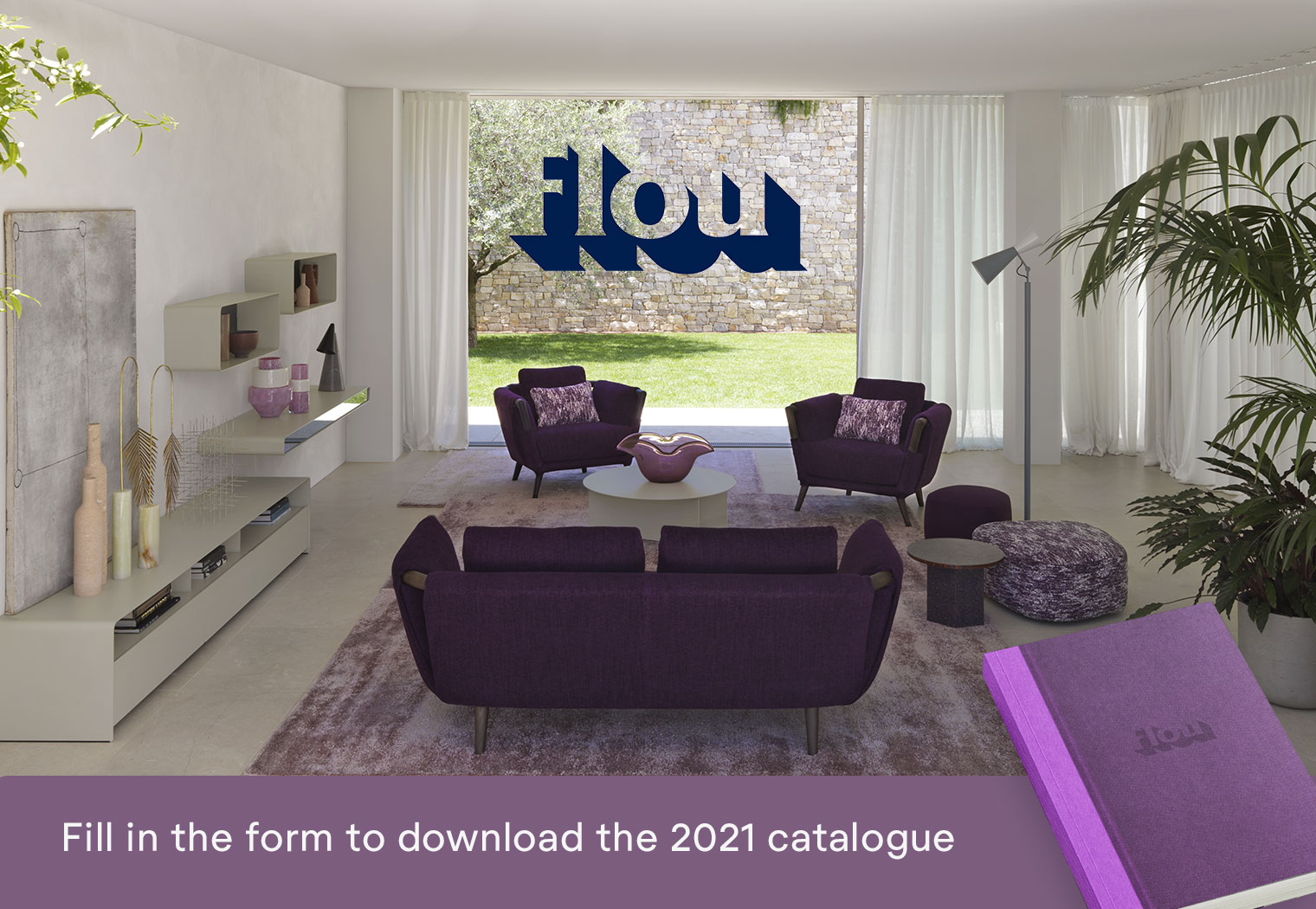 Flou, the new 2021 collection: download the catalogue