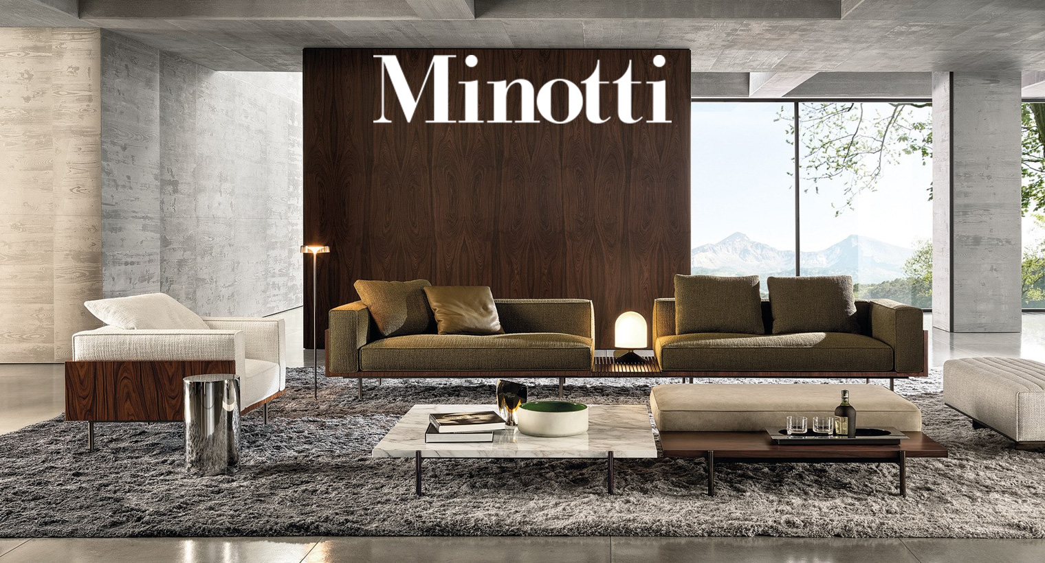 Minotti introduces Brasilia: Marcio Kogan / studio mk27 design