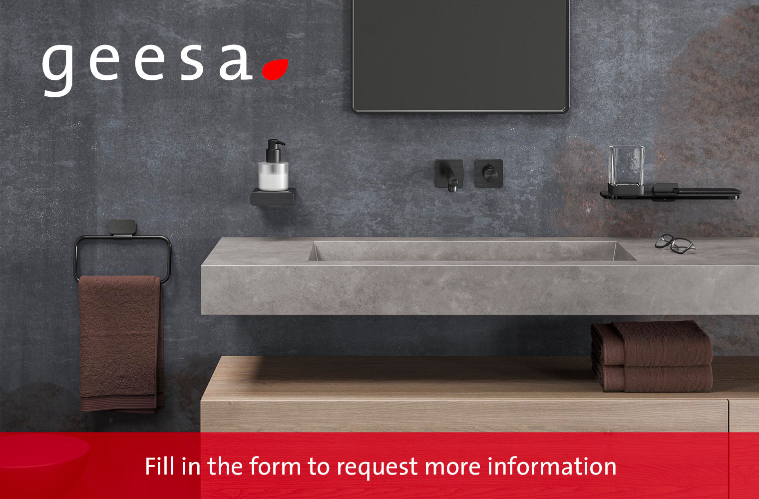 Bathroom accessories for every project: Shift by Geesa