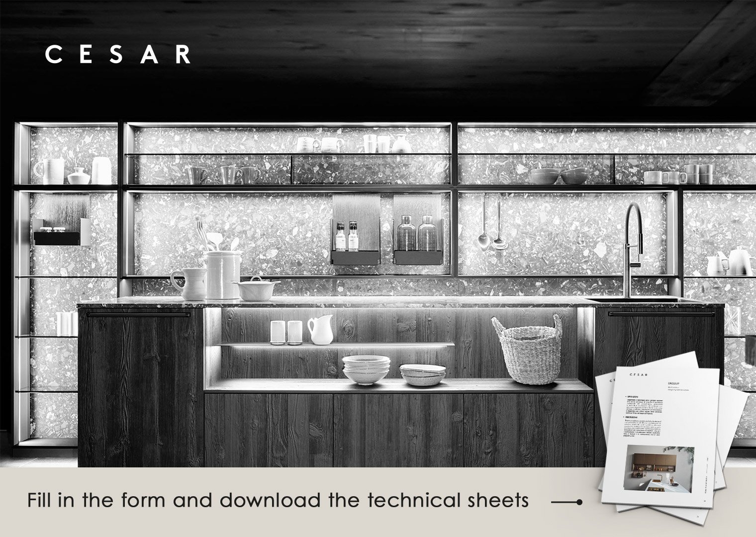 Dressup, the modular wall system to furnish your home by Cesar