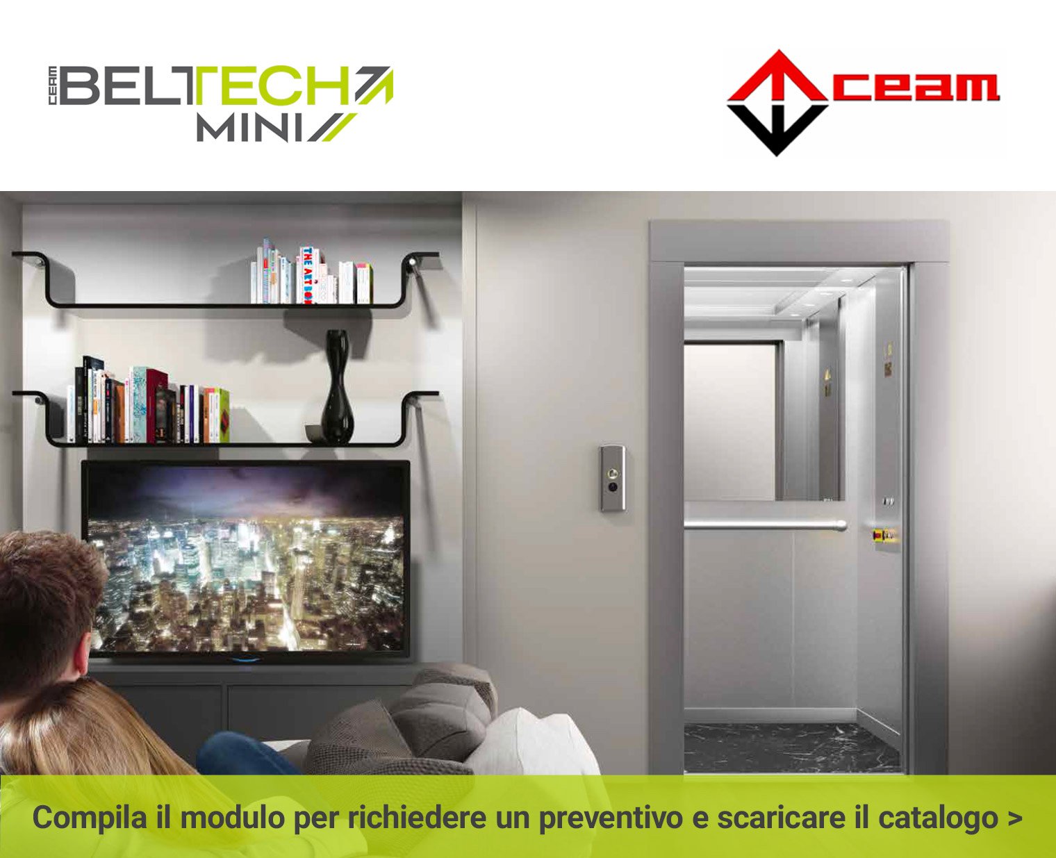 Miniascensore CEAM Beltech Mini: la tua libertà di movimento